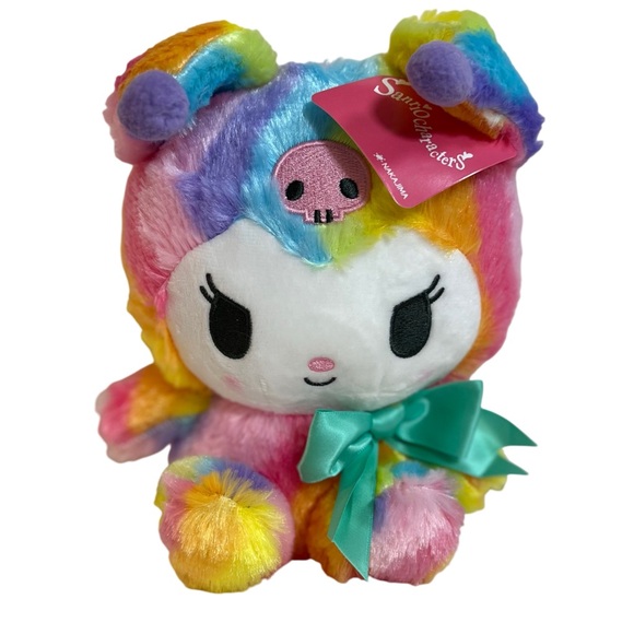 Sanrio | Toys | Sanrio Rainbow Kuromi Plush Rare Collectible | Poshmark